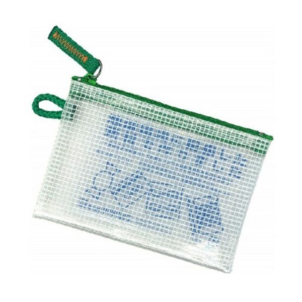 規格：カードサイズサイズ：85×120mm材質：EVA糸で補強されたメッシュ生地で耐久性に優れます。カラー：グリーン内容物が判別しやすい透明仕様。入数：1個000012336204楽天 HD店　