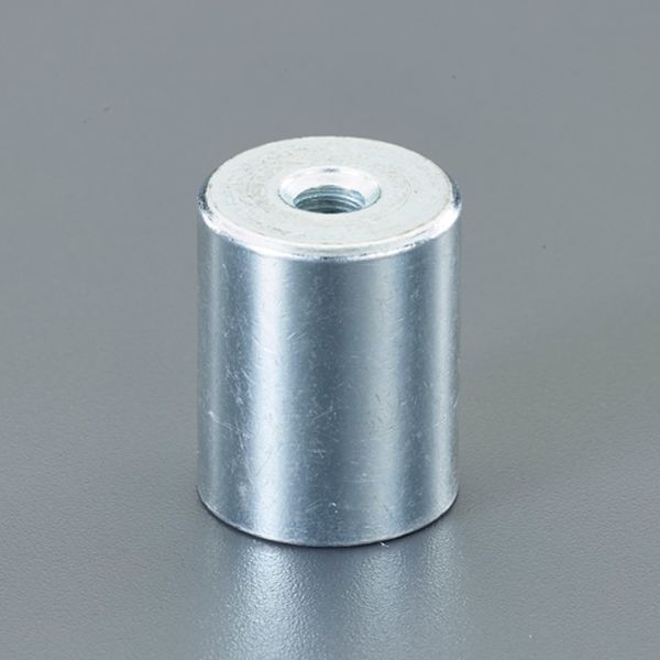 吸着力：18N(1.8kgf)サイズ(mm)：φ16×20ねじサイズ：M4材質：磁石：Alnico5 本体：軟鋼(亜鉛メッキ) スペーサー：真鍮使用温度：220℃以下重量(g)：29耐食性に優れています。入数：1個000012338724楽...