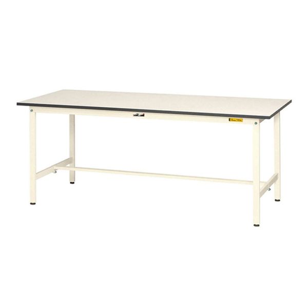 メーカー：山金工業型番：SUP-1545-WW※注意※：【お客様組立品】サイズ：1500(W)×450(D)×740(H)mm重量：20.9kg天板構造：ポリウレタンエンボスシート貼り本体材質：スチール耐荷重：150kg天板厚：20mm天板...