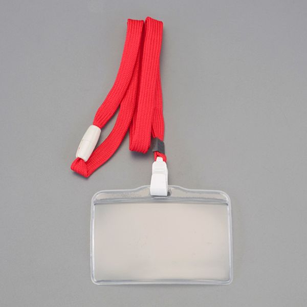 サイズ(W×D×H)mm：95×60色：赤入数：10個材質：ホルダー：再生オレフィン樹脂、ストラップ：ペットボトル再生繊維重量(g)：120ソフトタイプストラップ(1m)、セパレートパーツ・固定クリップ付ストラップには樹脂クリップが付いてい...