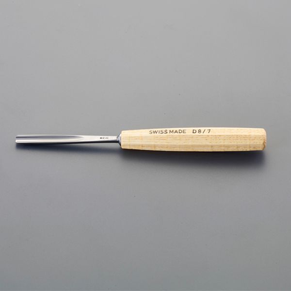形状：丸型全長：200mm刃長：85mm刃幅：10mm材質：刃：炭素工具鋼（錆止め加工無し） 柄：木手が小さい方、初心者に適しています。手が小さい方、初心者が使いやすいサイズですが性能は通常サイズと変わりません。入数：1本000012333...