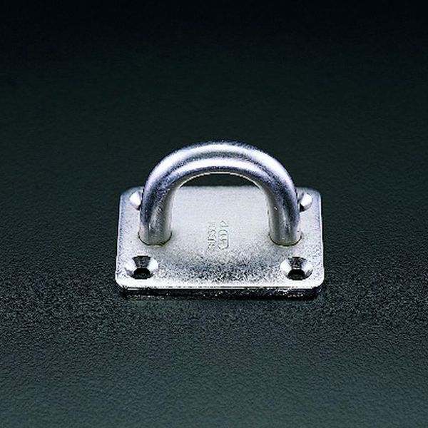 材質：SUS304穴径：3mm線径：4mmプレートサイズ：25×28mmリング径：11.5mm使用荷重：7kg入数：1個000012333818楽天 HD店　