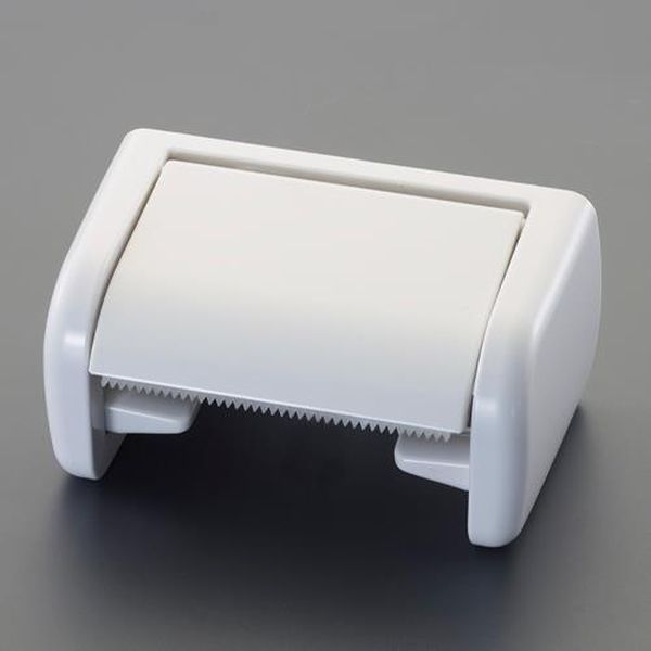 ●仕様…ビス式●サイズ(mm)…170（W）×98（D）×84（H）●材質…ABS樹脂●カラー…ホワイト●付属品…ステンレストラスタッピンねじ4×30(3本)●片手でペーパーカットができるワンハンド仕様●ワンタッチでペーパー着脱可能。●直径...