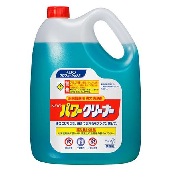 ●商品名…パワークリーナー　業務用●内容量…4.5L(業務用)●入数…4個●パワークリーナー●強力タイプ●つぶせる容器●アルカリ性●油の焼付き、こびり付き汚れをしっかり落とします。●スプレー容器はEA115MA-16Aをご使用下さい。EA9...