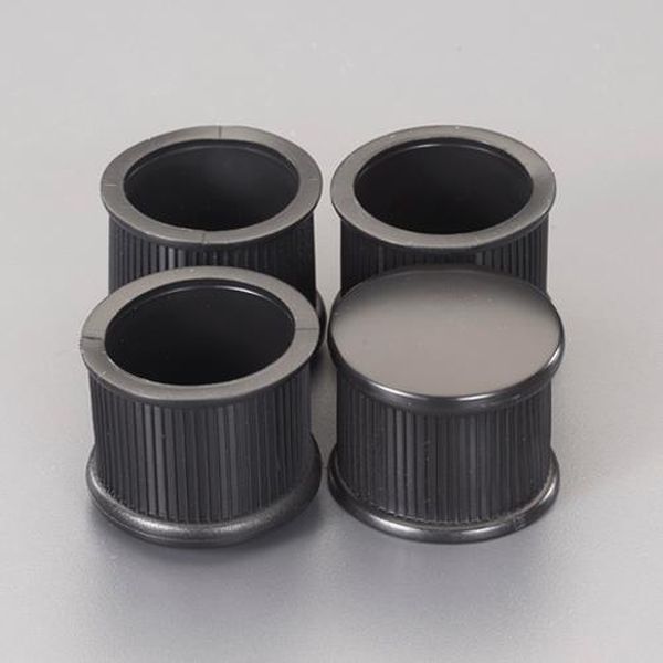 ●適応サイズ(mm)…φ31●色…黒●材質…エラストマー樹脂●高さ…29mm●入数…4個●エラストマー樹脂製で変形・風化・色落ち等しにくく長時間の使用にも大丈夫です。※画像はEA979DC-18です。EA979DC-19楽天 HD店