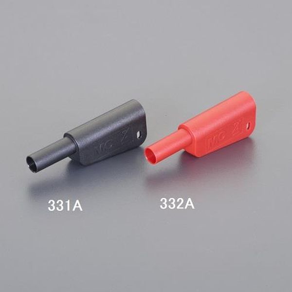 ●定格…32A●適用電線(mm2)…2.5●全長(mm)…56.4●色…赤●適合プラグ…φ4mm●ケーブル外径…シリコン：φ3.9mm以下PVC：φ4.6mm以下●定格電圧…1000V,CATII600V,CATIII●重量(g)…8.22...