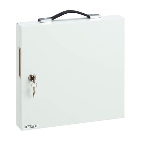 ●キーハンガー数…40個●サイズ(mm)…322×54×310●重量…2.8kg●材質…スチール●鍵2本付●2面、40個掛用（追加不可）●壁面に取付可能なフック用穴付き●マイナンバー管理用商品EA956VE-44楽天 HD店　