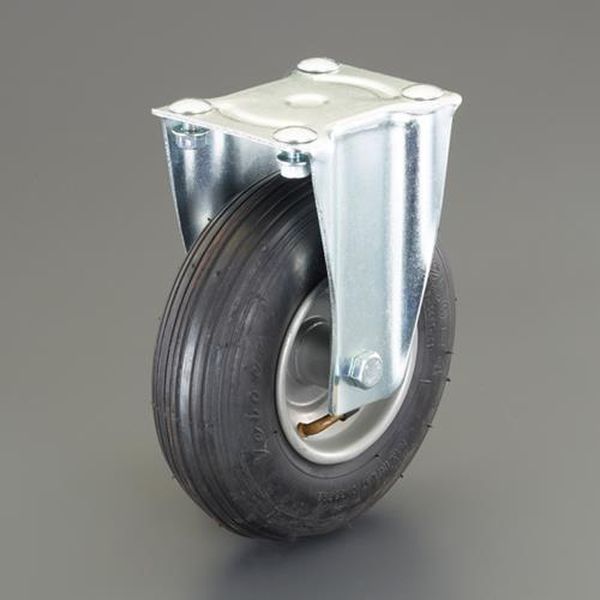 ●仕様…固定●車輪径×幅(mm)…220×70●全高(mm)…250●耐荷重(kg)…150●穴径(F)(mm)…11●A×B(mm)…135×110●E×G(mm)…105×75●材質…金具：スチール車輪：ゴム(空気入り)●ローラーベアリ...