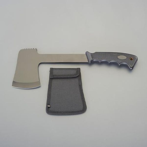 ●刃長(mm)…70●全長(mm)…290●全重量(kg)…0.35●材質…ヘッド：ステンレス鋼●刃の反対側はギザギザ加工がされており、ツタやロープなどの繊維系を切る際に威力を発揮します。●ハンドルは指をかけやすいデザイン＆滑り止めグリップ...