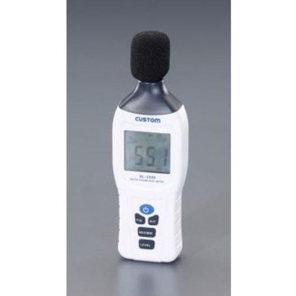 ●測定範囲…30〜130dB●分解能…0.1dB●精度…±1.4dB(94dB、1kHzにて)●周波数範囲…31.5Hz〜8kHz●電源…9V型乾電池×1本(付属)●重量…156g●サイズ…62(W)×32(D)×188(H)mm●付属品…...