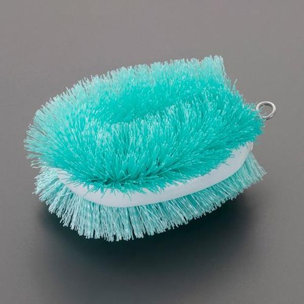 ●サイズ…100×75×40mm●材質…ポリプロピレン●耐熱温度…約100℃●カラー…グリーン●入数…10個●水に浮くので溜め洗いに最適です。●水切れのよい化学繊維使用で衛生的に使えます。●ブラシ状ですから、ザルなどの網目や凹凸面の洗いに便...