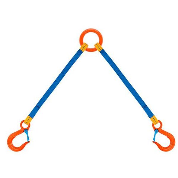 ●シリーズ…シライスリング●使用荷重（t）40°…1.86●使用荷重（t）60°…1.72●有効長さ(m)…5.0●材質…スリング：ナイロンフック、リング：鉄鋳物●フック口開き…33mm●スリング幅…33mm●下部フック…1.25t用●上部...