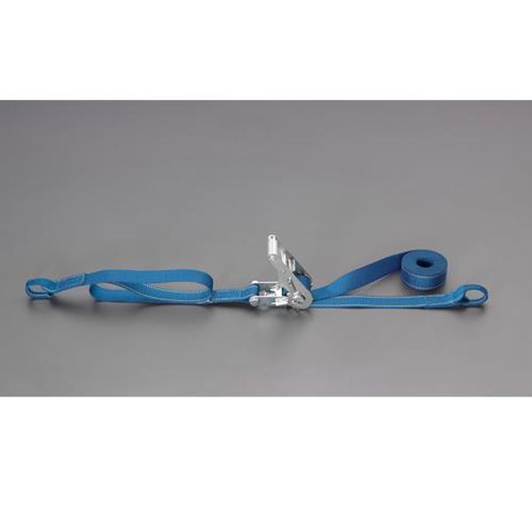 ●シリーズ…ベルタイト●使用荷重…509kg●ベルト長…固定側：1m、調整側：2m●ベルト（幅×厚み）…35×2.0mm●材質…ベルト：リサイクルポリエステル糸バックル：スチール(クロムメッキ)●破断荷重…20kN●両端アイ型●ラチェットバ...