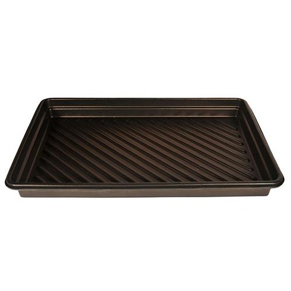 ●サイズ…610×914×121(H)mm●容量…68L●材質…ポリエチレン●重量…4.1kg●錆や腐食に強くなっています。●オイル缶やその他の液体容器の保管などに最適です。EA992DB-100楽天 HD店