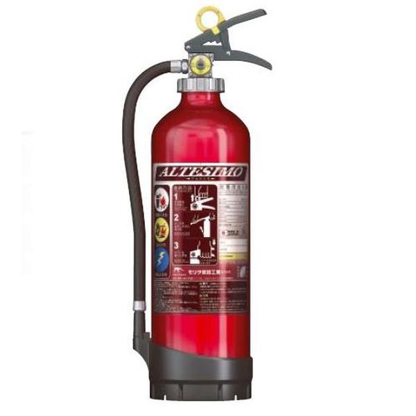 ●仕様…10型●薬剤量…3.5kg●サイズ(mm)…210×505(H)●能力単位…A-3、B-7、C●型式番号…消第2023〜6号●放射時間…約15秒●放射距離…4〜8m●材質…アルミニウム●重量…約4.6kg●使用温度範囲…−30〜＋4...