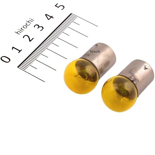 口金シングル球 12V10W (イエロー) (2個入り)です。汎用A5108YE楽天 HD店　