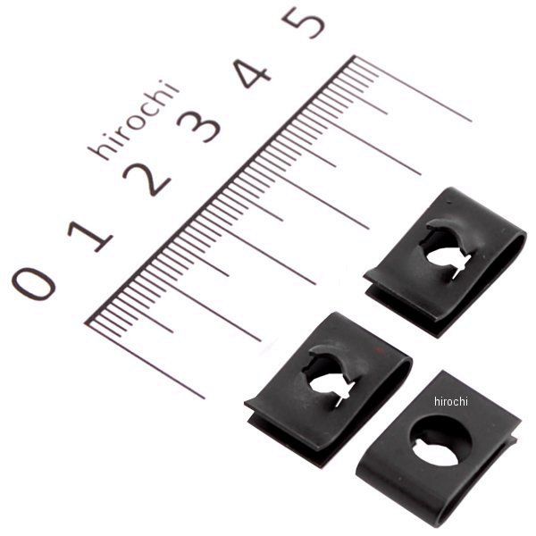 ・寸法 クリップナット(ホンダ type/M5/タッピング用)・入数 : 3 ヶ・材質:スチール 表面処理:パーカライジング0900-059-00015楽天 HD店　