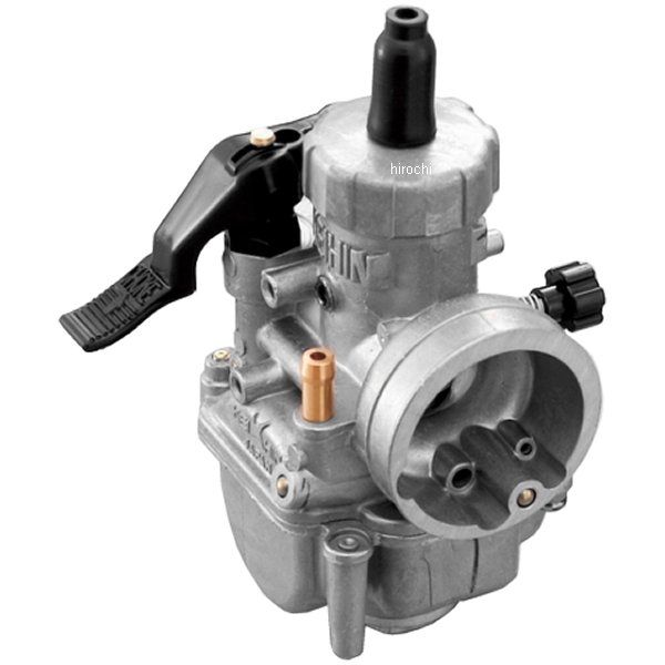 PE20キャブレターです。汎用タイプ2（PE20）出荷時セッティングメインジェット:#92スロージェット:#55（エアブリード付き）スロットルバルブ:#4.0マニホールド外径:Φ30.5エアフィルター外径:Φ45KEIHIN PEキャブの本...
