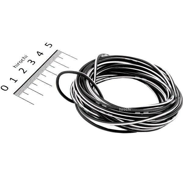 デイトナ 純正色ハーネス汎用長さ:2m線径:AV50.75(許容電力14A/12V)カラー:黒/白電装パーツを後付けしたり、純正電装の補修をする際にはやはり純正ハーネス色を使いたいもの後日の修理時や交換時にも、戸惑うこともなく対応ができる使...