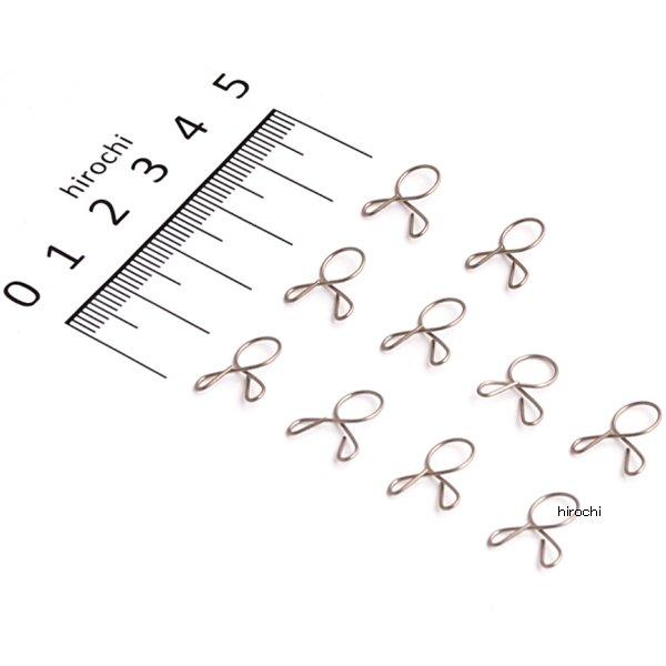 ホースクリップ Aタイプ(ステンレス)6mm 10コ入104-221楽天 HD店　