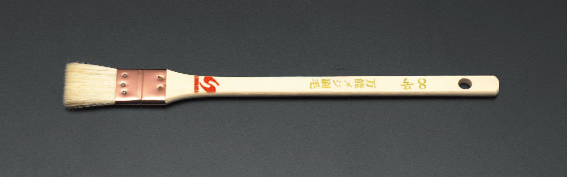 用途：目地用材質：毛：山羊毛、柄:木全長：260mmサイズ：5号毛丈：33mm 毛幅：15mm000012067819 HD　