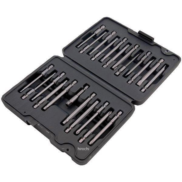 クイックチェンジビット 23個 セットです。(セット内容)・フィリップスビット：＃0、＃1、＃2・フラットチップビット：5/32インチ、3/16インチ、7/16インチ、1/4インチ、9/32インチ・トルクス ビット：T10、T15、T20、...