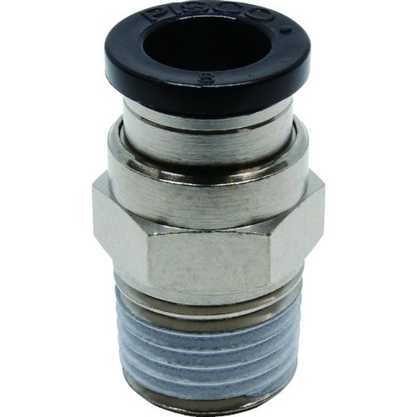 ・機種により取付け後、チューブの取出角度が変えられます。・条件により、水を流すことも可能です。・機種を豊富に取り揃え、あらゆる空気圧配管に対応します。・適合チューブ外径(mm)：8・接続口径：R1/4・六角対辺(mm)：14・流体温度(℃)...