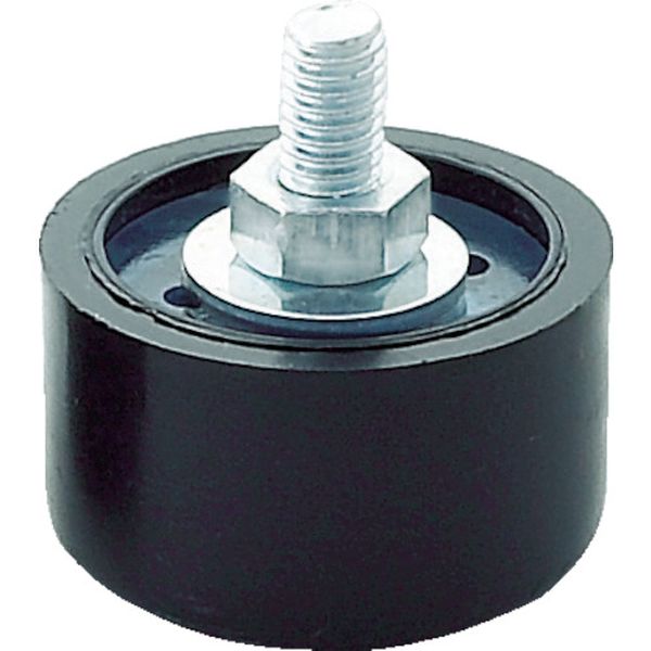 ・テーブル脚が床面の段差によりガタつくのを特殊粘弾性体により自動的に解消するアジャスターです。・自動調整幅は3mmです。・テーブル下に。・許容荷重(kgf)：50・ねじ寸法：M10・ねじ長さ(mm)：11・全高(mm)：37・台座径(mm)...
