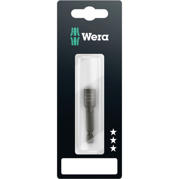 ・頑強なビットで、鉄板や金属板の加工に最適です。・Wera独自のHex-Plusと呼ばれる面接触構造により、六角ねじ穴の内側を傷めることなく、ねじの寿命を延ばすことにも貢献します。・マグネットタイプになっているので、ボルトの落下を防ぐことが...