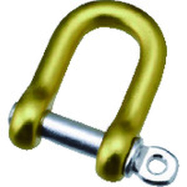・軽量でカラフルです。・連結金具。・アクセサリーとして。・色：イエロー・ねじ径：M6・B(mm)：12・D(mm)：6・L(mm)：24・d(mm)：12・使用荷重(kN)：0.39・アルミ軽合金(アルマイト仕上げ)・生産国 中国・JANコ...