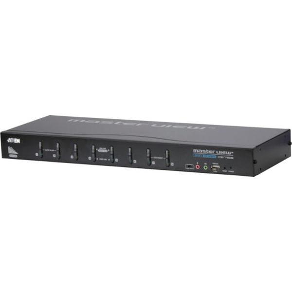 ・複数台のコンピューターを、一か所のコンソール(ディスプレイ、マウス、キーボード)から切り替えて操作が可能です。・PCとサーバーの管理を効率化するために、中〜大規模業務のシステムニーズを満たすために設計された1Uラックマウントタイプです。・...