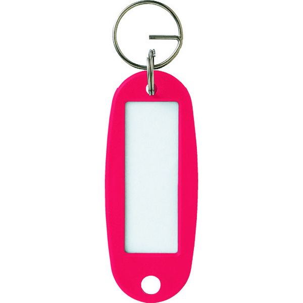 ・鍵や持ち物の名前表示に便利です。・取り付け・取り外しに便利なG型リングで、ツメを傷めないやさしいリングです。・Gリングはサビにくいステンレス製です。・縦(mm)：62・横(mm)：25・色：赤・内径(mm)：16・タイプ：ハード・リング内...