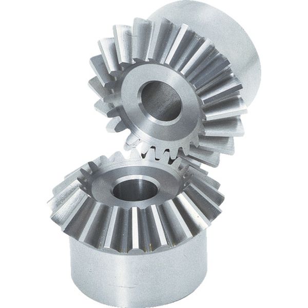 ・材料にSUS303を採用し、サビの発生を嫌う食品機械などに最適です。・動力伝達用歯車。・モジュール：4・歯数：25・基準円直径(mm)：φ100・組立距離(mm)：80・穴径(mm)：φ28・全長(mm)：49.32・歯幅(mm)：25・...