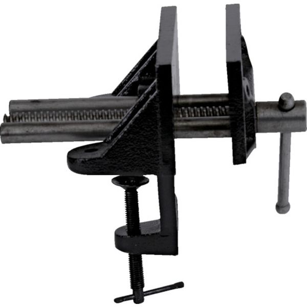 ・使い勝手の良いスタンダードな木工用バイスです。・木工ワークの作業に。・全長(mm)：155・幅(mm)：150・高さ(mm)：145・口幅(mm)：150・口開き(mm)：120・口深さ(mm)：50・締圧力(kN)：10・タイプ：木工用...