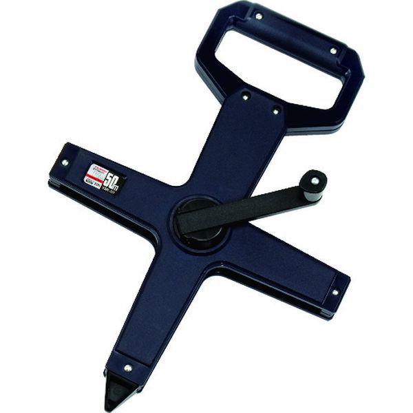 ・経済的な交換用ケース+ハンドルです。・巻尺用の交換部品。・適合本体：YSR-50・品名：シムロンR用　ケース＋ハンドルセット50m・テープ長さ(m)：50・適合商品：シムロンR・適合サイズ：50m用・ケース、ハンドル：ABS樹脂・事故の原...