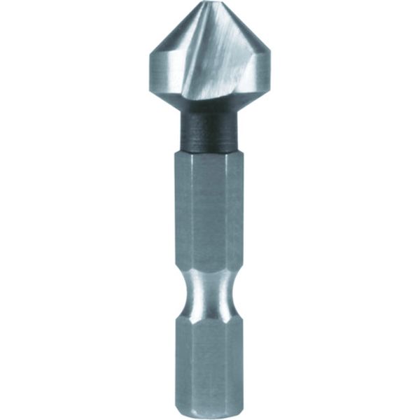 ・六角軸(6.35mm)のチャックに素早く着脱できます。・バリやビビリを最小限に抑えます。・被削材:鉄、鋳鉄、非鉄金属、軽金属。・有効刃径(mm)：16.5・先端径(mm)：3.2・全長(mm)：47・シャンク径(mm)：6.35・先端角(...