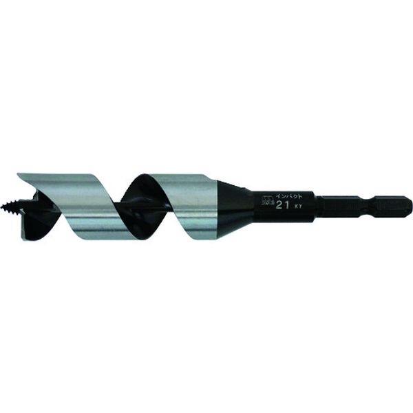 ・先ねじとケガキ刃の部分を従来のドリルよりも小さくすることにより、切削抵抗を抑えバッテリーの持ちが良くなりました。・インパクトドライバーでの使用に最適です。・被削材:木材。・浅い貫通穴用・刃径(mm)：21・溝長(mm)：80・全長(mm)...