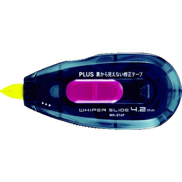 ・修正前の文字が裏から見えにくい修正テープです。・スライドレバーでヘッドが収納できるキャップレス構造です。・本体色：ブラック/ピンク・テープ幅(mm)：4.2・テープ長さ(m)：10・適合カートリッジ：47616・タイプ：タテ引き・グリーン...