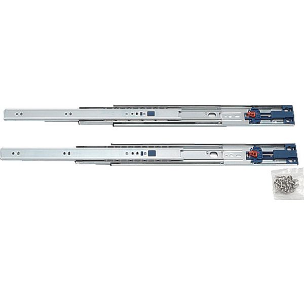 ・セルフ＆ソフトクロージング機構付スライドレールです。・セルフ＆ソフトクロージング機構が作動する位置は、レール長さ350mmまでは完全に閉じる20mm手前、レール長さ400mm以上は36mmです。・従来のレール同様に取り付けが簡単です。・レ...