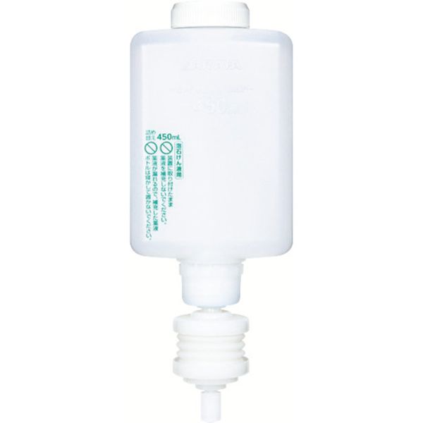 ・UD-450-GL、MD-450-GLにセットして使用する薬液詰替容器です。・手指衛生の励行。・容量(L)：0.45・幅(mm)：85・奥行(mm)：50・高さ(mm)：220・摘要：フォーム用・ポリエチレン(PE)、ポリプロピレン(PP...