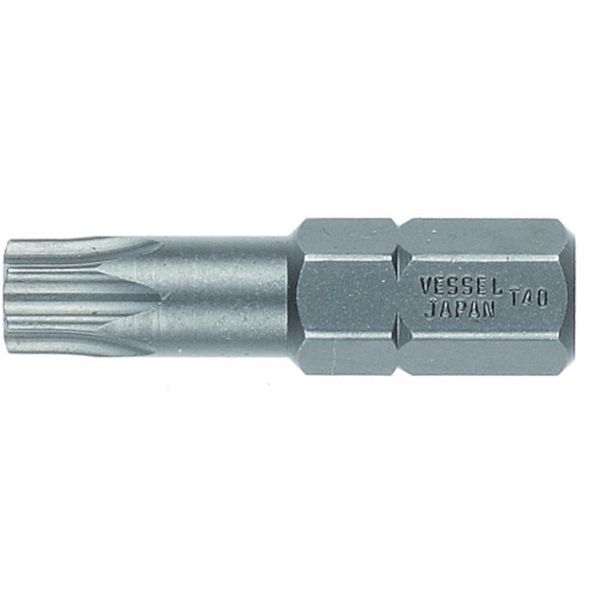・自動車関連で多く使われるトルクス［［R下］］ねじ専用ショートビットです。・刃先：T40・全長(mm)：32.0・シャンク径(mm)：8・呼称：A5・シャンク径：8mm・ビットホルダーに取り付けて使用してください。・生産国 日本・JANコー...