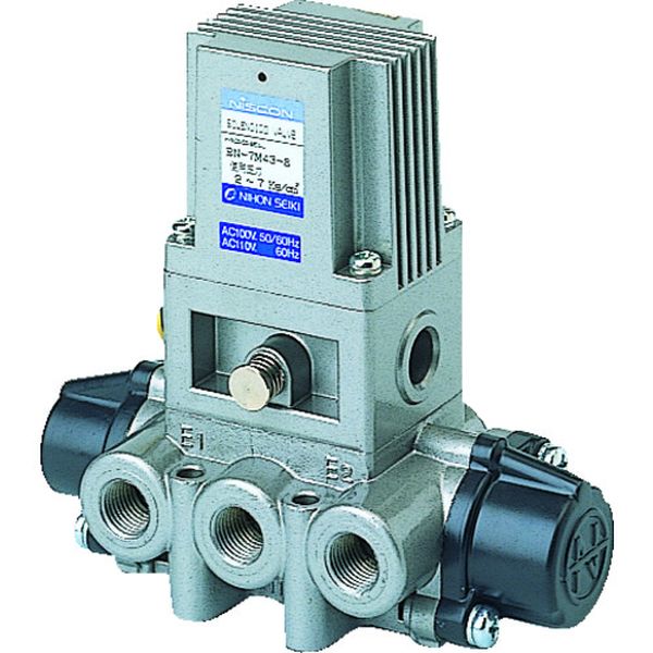 ・パイロット式4方向電磁弁です。・交流(AC)用・直流(DC)用の製作が可能です。・有効断面積(［［MM2］］)：25・接続口径：Rc1/4・電源(V)：AC100・使用流体：空気・流体温度(℃)：-10〜40(凍結なきこと)・流体温度：-...
