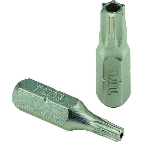・差込角6.35mmのT型トルクス［［R下］］ビット(いじり防止タイプ)です。・全長(mm)：25・セット内容：BT-T6H×3個・先端規格：T6・構造用鋼・生産国 日本・JANコード 4953488295016・質量 13g・コード：40...
