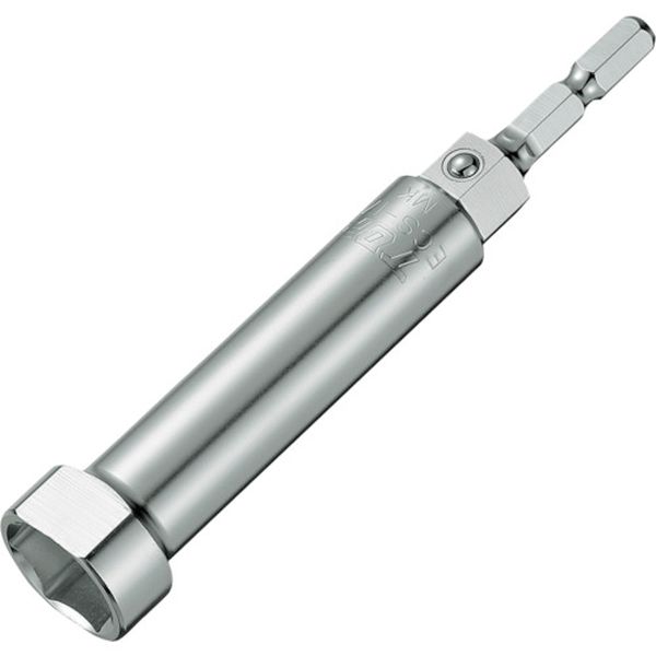 ・13mm六角部は、脱落防止用ボール付です。・レースウェイ取付に最適です。(D-1対応)・ラクラッチ吊バンドレンチに接続すると用途が広がります。・レースウェイ、高さの低いハンガーレールに。・対辺寸法(mm)：17・軸寸法(mm)：6.35・...