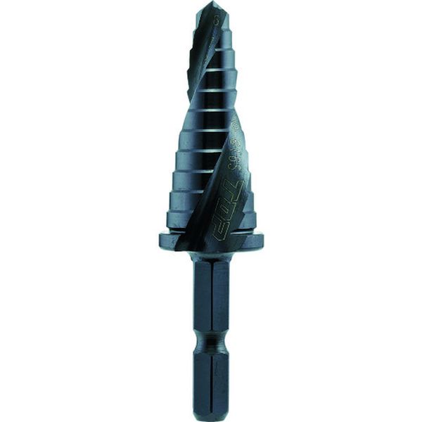 ・色々なサイズの穴あけと穴の拡大修正に最適な切削工具です。・X型シンニング加工が施されており刃先が逃げません。・スパイラル形状により従来品に比べ軽く切れ、耐久性もアップしました。・被削材:鉄板(2mmまで)、ステンレス板(1.0mmまで)、...