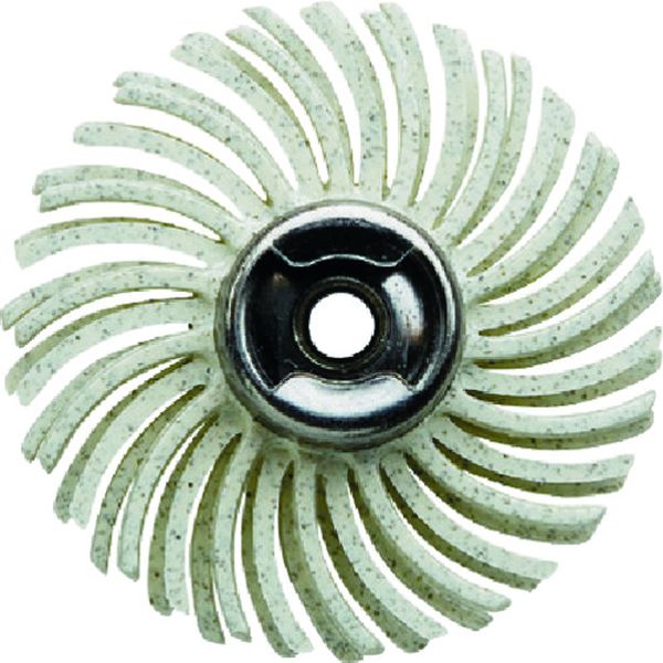 ・軽い研磨や汚れ落としに最適です。・金属、木材、アルミ、プラスチックに使用できます。・研磨。・汚れ落とし。・毛材：研磨剤入ゴム・外径(mm)：25.4・形状：ホイール型・粒度(#)：120・摘要：マンドレルEZ402・研磨剤入ゴム・入数1・...