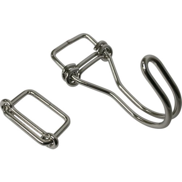 ・チューブゴムの先端に加工が出来ます。・チューブゴムの先端金具。・適合バンド幅(mm)：20・セット内容：1本線送りフック×1、線送り×1・スチール・生産国 日本・JANコード 4903599018585・質量 30g・コード：367-55...