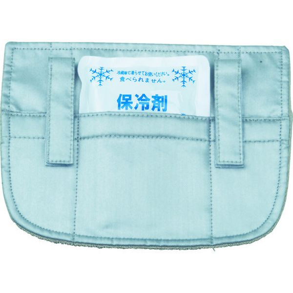 ・後頭部を効果的に冷やします。・ヘルメットに簡単装着できます。・熱中症予防にお勧めです。・ヘルメットに装着し、熱中症を予防。・色：グレー・長さ(mm)：220・幅(mm)：140・寸法(mm)：160×220・綿・不織布・ポリエステル(アル...