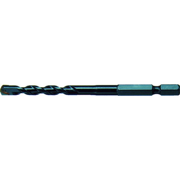 ・六角軸(対辺6.35mm)により充電インパクトドライバーに直接取り付けが可能です。・一体型のため、ブレが少なく、耐久性に優れています。・被削材:コンクリート、ブロック、レンガ、モルタル、タイルなど。・刃径(mm)：2.5・有効長(mm)：...