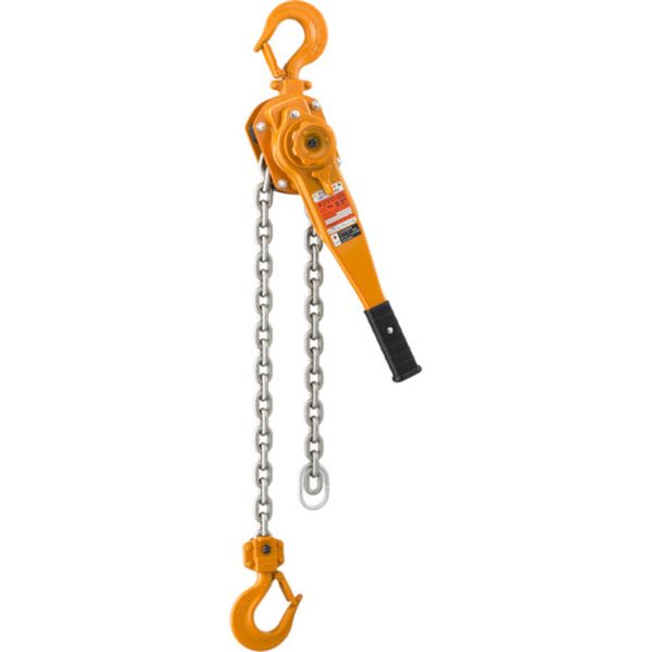 ・小型・軽量化により、持ち運びも容易にまた収納も便利になり、狭い場所での操作性も大幅に向上しました。・ニッケルメッキチェーンは1000N/mm［［の2乗］］の高強度を実現し、強靭さだけでなく耐食性・耐摩耗性も併せ持っています。・機械構造用炭...